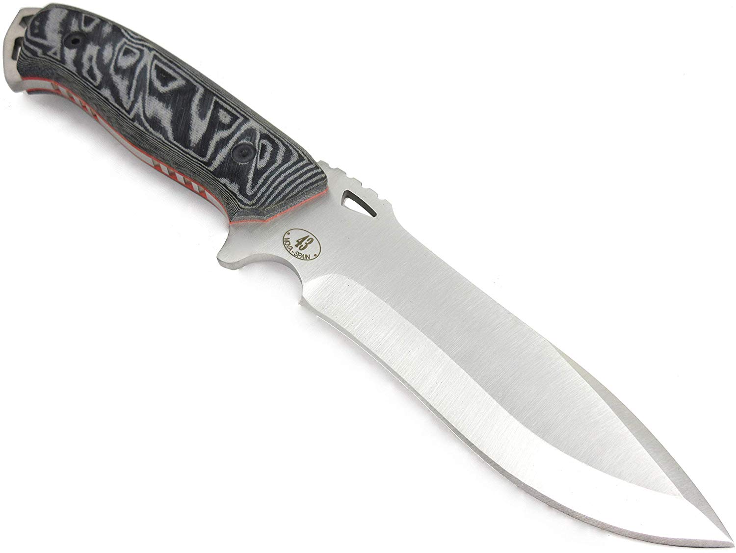 JEO-TEC Nº43 Bushcraft Survival Hunting Camping Field Knife - Handmade ...